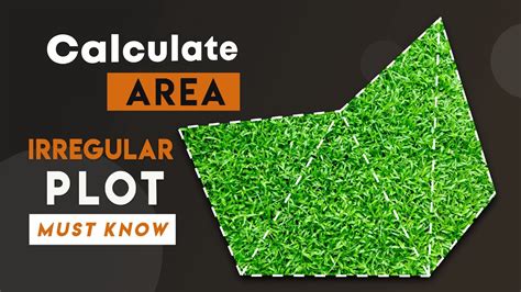 How To Calculate Irregular Land Area In Easy Way Irregular Plot Area