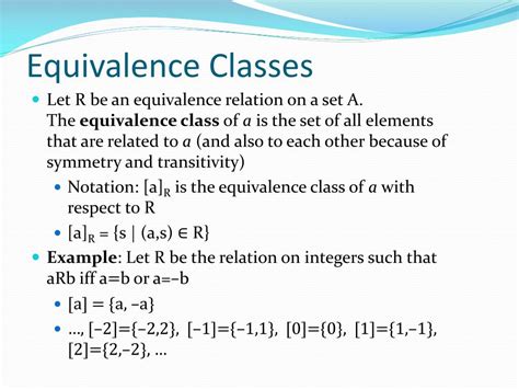 ppt equivalence relations powerpoint presentation free download id 3155784