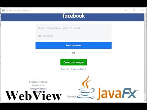 JavaFX Tutorial 27 WebView Java GUI YouTube