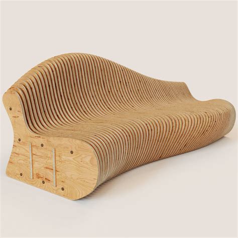 parametric bench 3d max