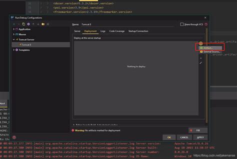 idea 配置使用 tomcat artifact 实现 java web 应用热部署 idea tomcat artifact csdn博客