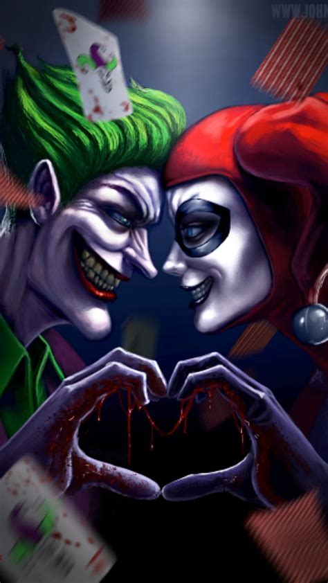 Harley Quinn And Joker Harley Quinn And Joker Kissing Hd Phone Wallpaper Pxfuel