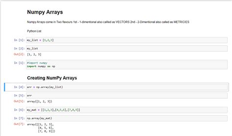 4 different methods for create numpy array by jay patel medium