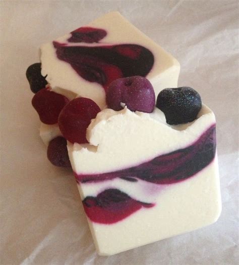 Cold Process Soap Black Cherry Bomb Vegan Savon Soap Soap Maker Homemade Soap Recipes Soap