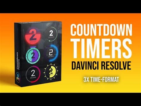 Countdown Timer Kit DaVinci Resolve Macros YouTube