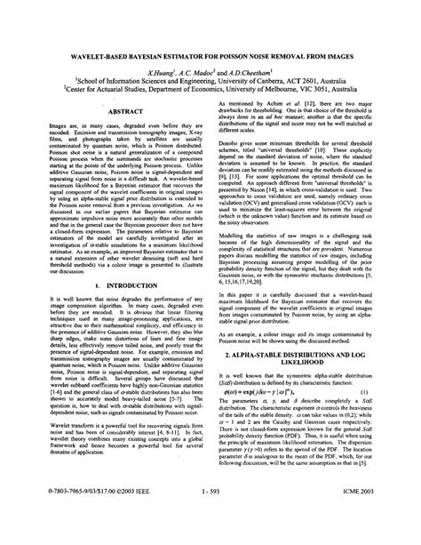 pdf wavelet based bayesian estimator for poisson noise removal from images