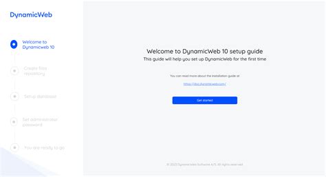 Setup Guide Dynamicweb 10 Developer Documentation