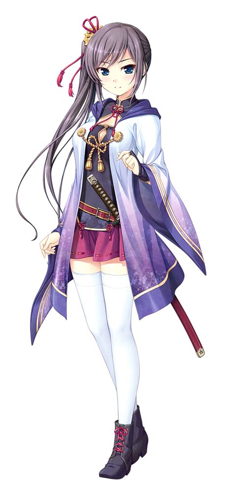 Bekkankou Ino Hotori Sen No Hatou Tsukisome No Kouki Highres Official Art 1girl Belt Blue