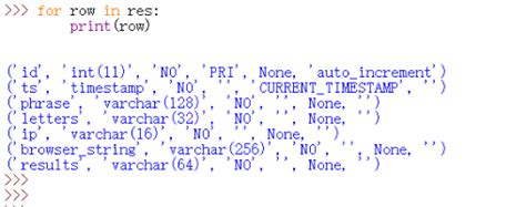 python中web应用与mysql数据库交互 sebastiane 博客园