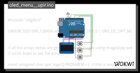 oled menu o copy wokwi esp32 stm32 arduino simulator