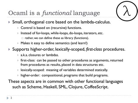 ppt cs51 introduction to objective caml powerpoint presentation free download id 2066288