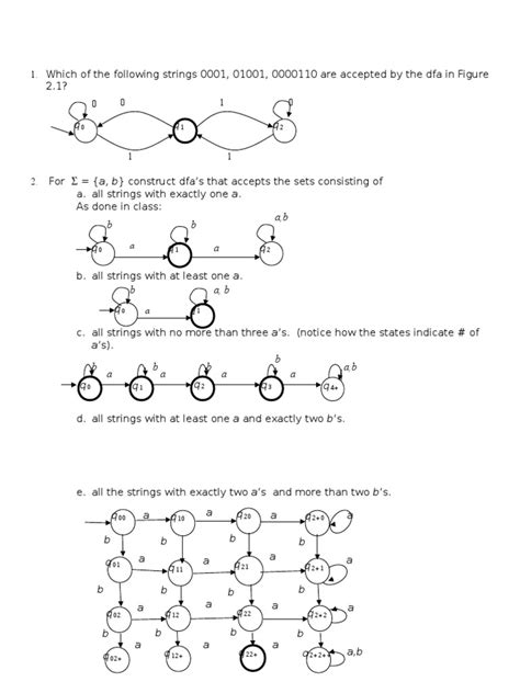 extra flta dfa questions pdf string computer science theory of computation