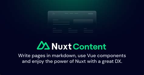 Content Nuxt Modules