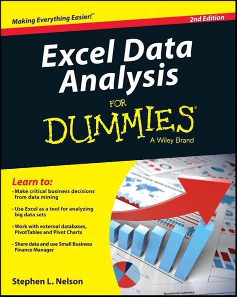 excel data analysis for dummies stephen l nelson 9781118898093 boeken