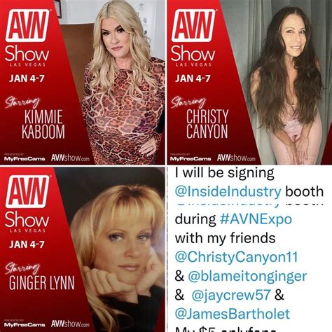 Tw Pornstars Kimmie Kaboom Twitter Last Day Avnexpo Come See Me And My Friends In The