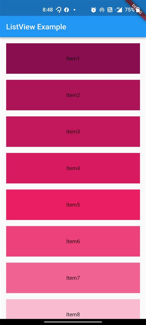what is the difference between listview and listview