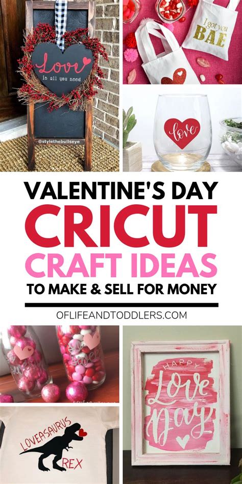 10 Valentines Day Cricut Crafts To Make And Sell For Money