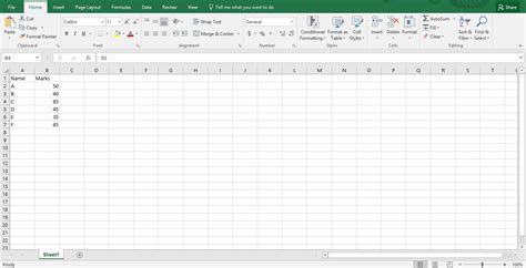how to plot graph in excel step by step procedure with screenshots
