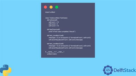 assert equal in python delft stack