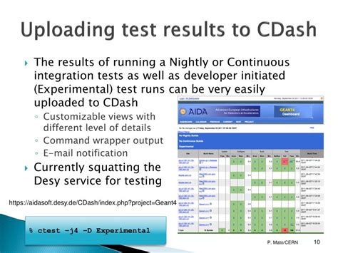 ppt testing with ctest and cdash powerpoint presentation free download id 5911043
