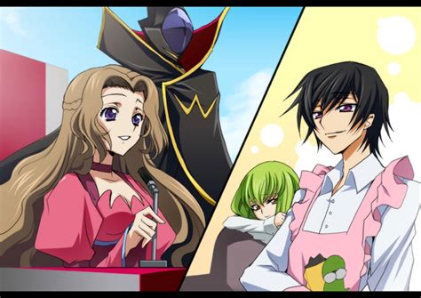 C C Lelouch Vi Britannia Kururugi Suzaku Nunnally Vi Britannia
