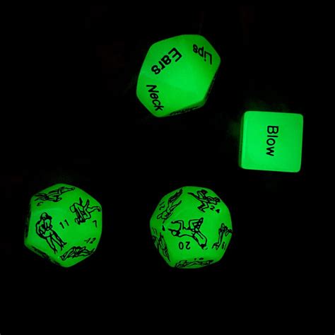 4pcs Funny Dice Games Erotic Sex Party Dice 12 Sides Romantic Positions Dice For