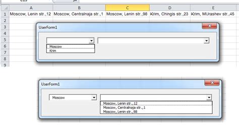 Vba Split To Array And Fill Combobox With Unique Stack Overflow