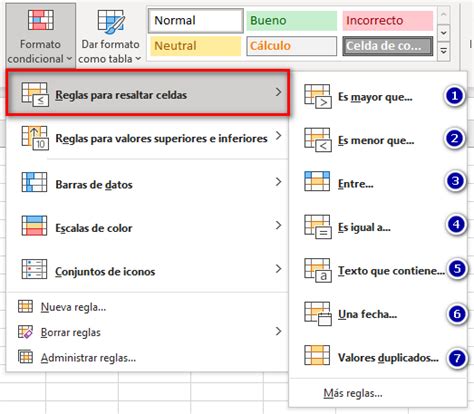 Formato condicional en Excel qué es y cómo usarlo Digitalizatec