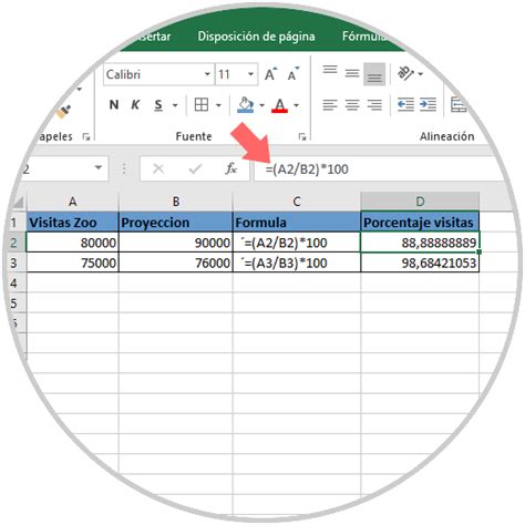Como Sacar El Porcentaje De Un Valor En Excel Printable Templates Free