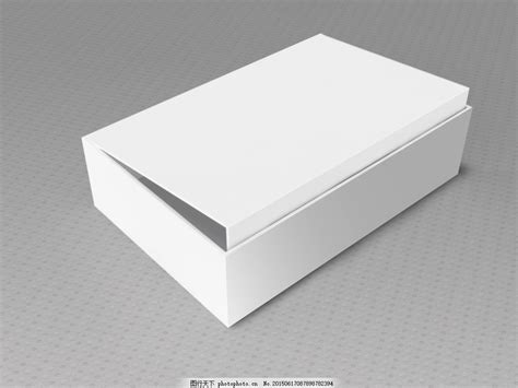 精致白色包装盒图片 包装样机 样机 图行天下素材网