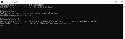 Python How To Fix Py Is Not Recognized As An Internal Or External