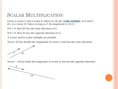 ppt lesson 6 multiplying a vector by a scalar powerpoint presentation id 2263704