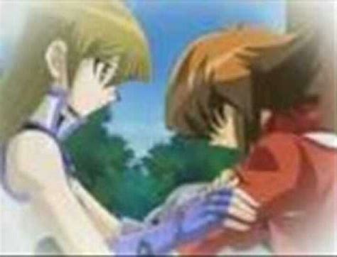 Yugioh Jaden And Alexis Kiss