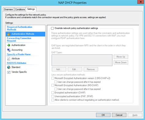 configure network address protection w dhcp enforcement network wrangler tech blog