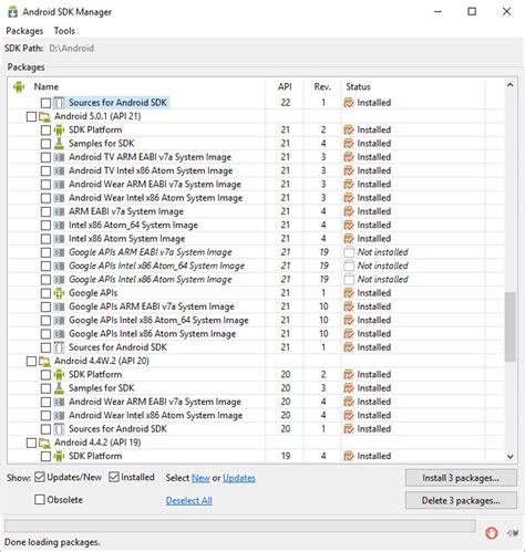 should we keep all previous android sdk version on our sdk path b4x programming forum