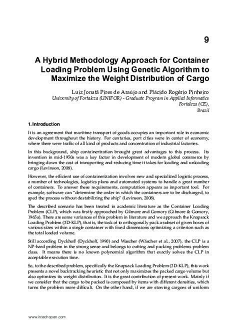 pdf heuristics backtracking and a typical genetic algorithm for the container loading problem