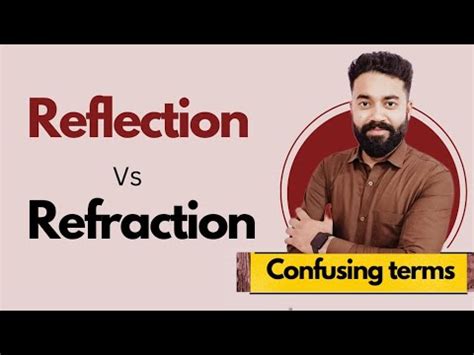 Difference Between Reflection And Refraction Anoop Rai YouTube