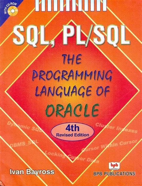 sql pl sql the programming language of oracle bayross ivan