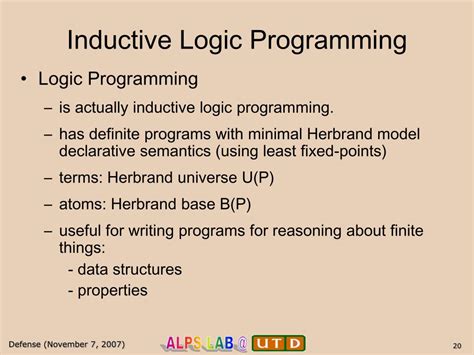 ppt towards next generation logic programming systems powerpoint presentation id 4216311