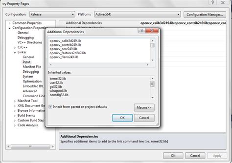 Problems In Running Opencv In Visual Studio 2010 Closed Opencv Q A