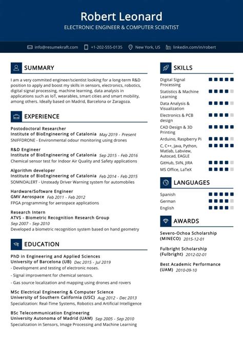 50 Good CV Examples With Writing Guide 2021 ResumeKraft