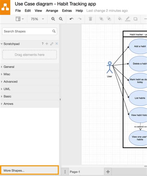UML Use Case Diagrams With Draw Io Draw Io