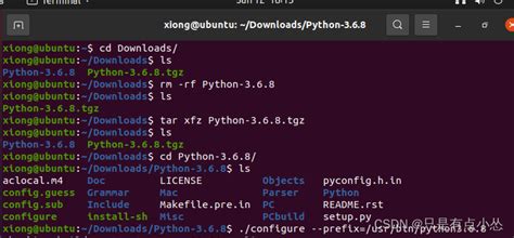 ubuntu虚拟机环境下安装python3 6 ubuntu安装改python3 6 csdn博客