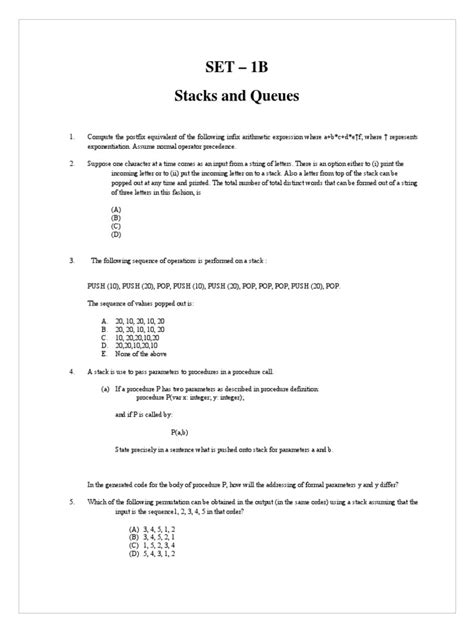 linked lists solutions pdf queue abstract data type parameter computer programming
