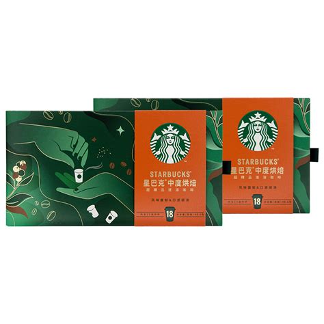 星巴克家享咖啡随星杯超精品速溶黑咖啡粉冷萃冰美式2盒装36杯