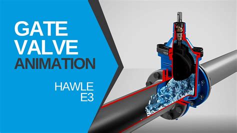 Wedge Gate Valve Working Animation Hawle E3 YouTube