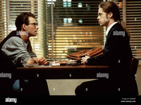 Christian Slater And Brad Pitt Film Interview With The Vampire The Vampire Chronicles Usa 1994