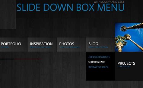 Drop Down Menu Tutorials In Html5 Jquery And Css3 ⭐monsterspost