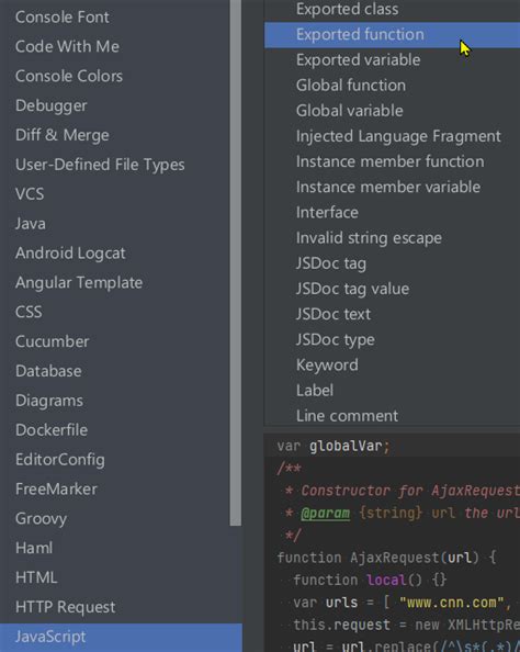 JavaScript TypeScript Syntax Highlighting Different Colors For