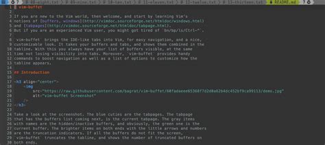 github bagrat vim buffet ide like vim tabline